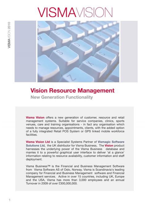 What Makes Visma Vision So Different Visma Software Uk