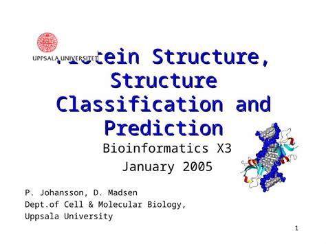 Ppt 1 Protein Structure Structure Classification And Prediction