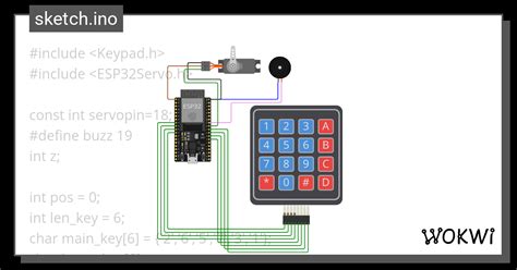 Keypad Copy 3 Wokwi Esp32 Stm32 Arduino Simulator