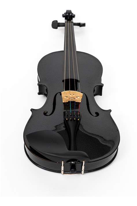 Violín Acústico Segovia Superior 44 Negro Macizo Arco Music Shaker