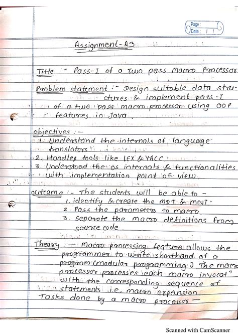 spos a3 spos assignment3 sppu writeups engineering scanned with