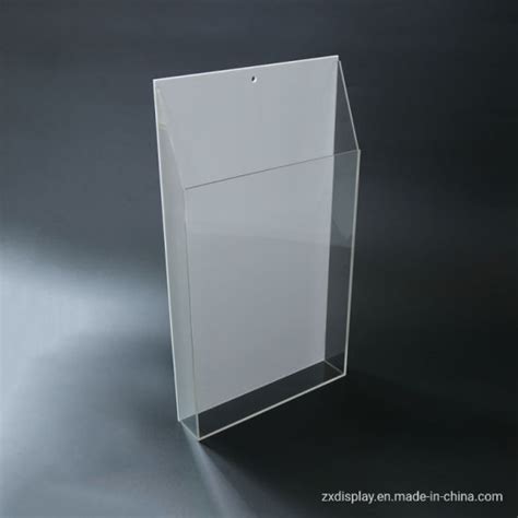 A4 Plexiglass Wall Mount Document Display Glass Designs