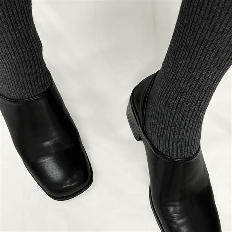 프라이데이재즈 면타이즈 여성 면스타킹 골지 그레이 블랙 유발 겨울스타킹