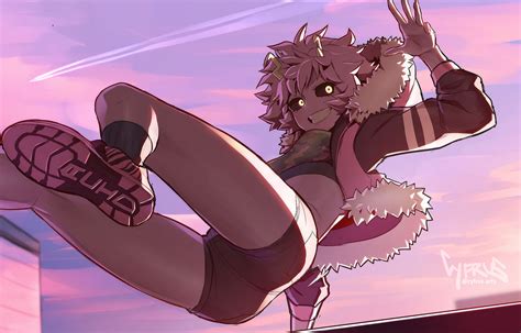 Mina Ashido Fanart By Cyfrus On Deviantart