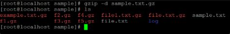 Linux Gzip Top Examples To Implement Of Linux Gzip