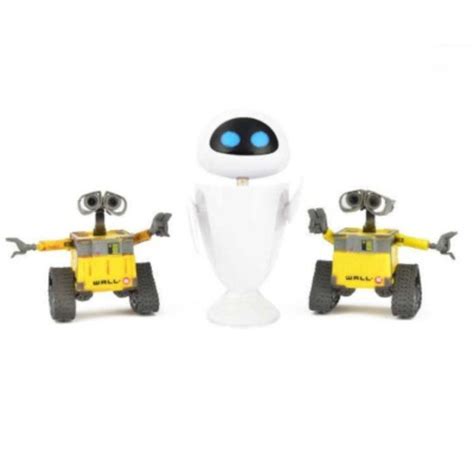 [ready Stock] Genuine Wall E Wally Robot Story Eva Couple 6cm Car
