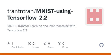 Github Trantntranmnist Using Tensorflow 22 Mnist Transfer Learning And Preprocessing With
