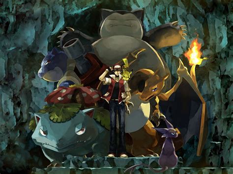 Pokemon Red Trainer Team