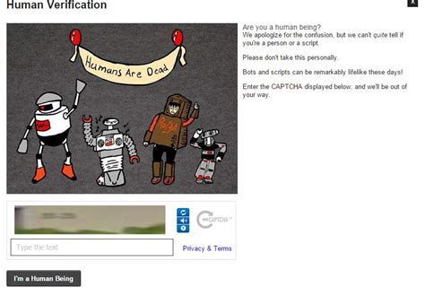 Please Use The New Recaptcha On The Human Verification Dialog Meta