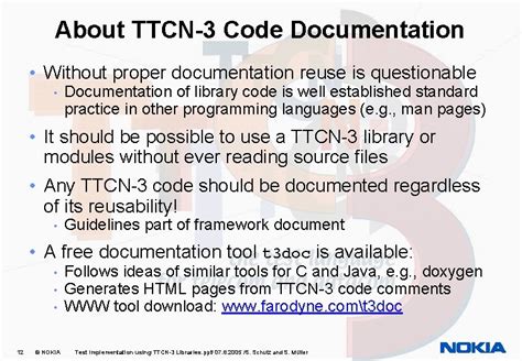 test implementation using ttcn 3 libraries ttcn 3 user conference