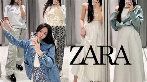 Zara 자라 4월 봄신상 하울 ㅣ 자라 입어보기 ㅣ 자라 룩북 ㅣ봄 패션 하울 ㅣ자라쇼핑하울 Youtube