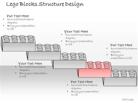 1013 Business Ppt Diagram Lego Blocks Structure Design Powerpoint Template Powerpoint