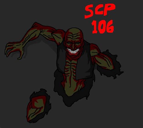 Scp 106 By Cocoy1232 Scp Scp 106 Scp 096