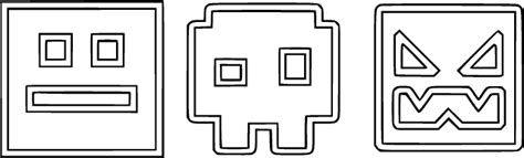 Geometry Dash Coloring Pages 100 Free Printable And Fun