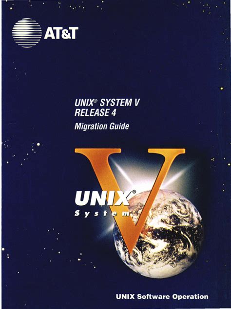 0 13 933821 7 Unix System V Rel4 Migration Guide 1990 Pdf File
