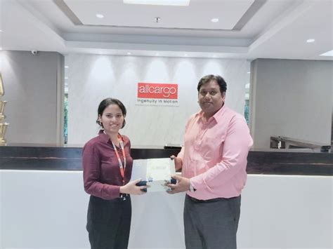 Newjoinee Welcomeonboard Ecu Allcargo Priya Shetty