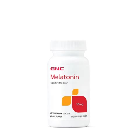 Melatonin 10mg 60 Vegetarian Tablets 60 Servings