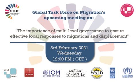 The Global Task Force On Migration Gtfm Webinar On The Importance Of