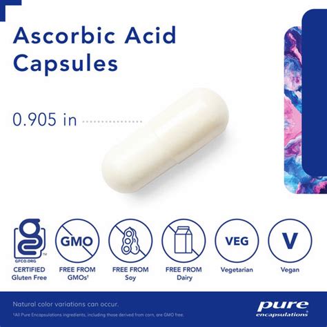 Ascorbic Acid Capsules Solutions 4 Health