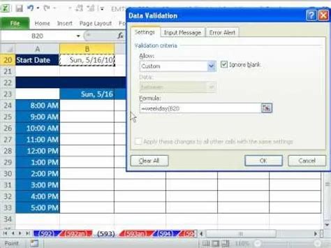How To Allow Only Monday Dates In A Cell In Microsoft Excel Microsoft Office WonderHowTo