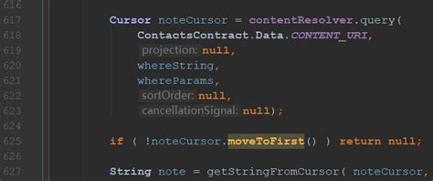 Attempt To Invoke Interface Method Boolean Androiddatabasecursor