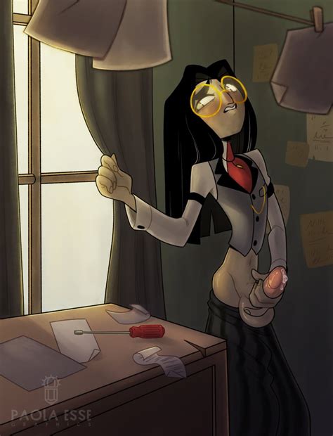 Rule 34 1boy 2d Artist Logo Balls Black Hair Color Full Color Glasses