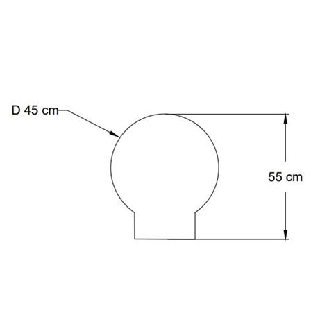 Bolard Alb Din Beton Rotund Neted Cu Picior 45 Cm Piatra Neamt • Olxro