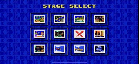 Why Cant You Select Stages After Beating Sonic Cd Mobile In Sonic 2