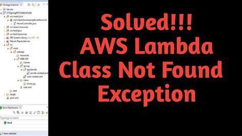 Aws Lambda Handler Error Youtube