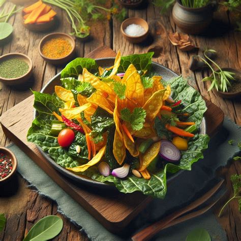 Homemade Cassava Leaf Chips A Step By Step Guide