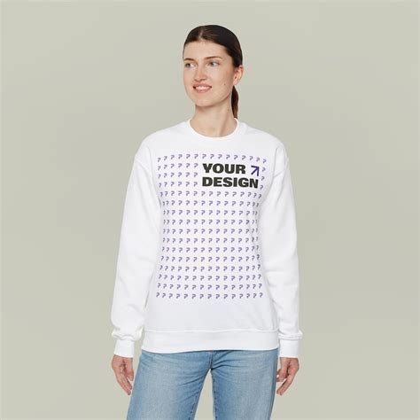 Sell Custom Embroidered Sweatshirts With Print On Demand