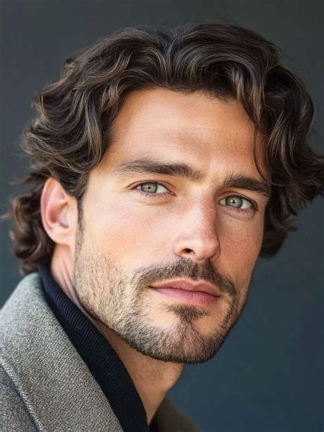 Top 21 Mens Hairstyles Medium Wavy Mid Length Men Haircuts 2025