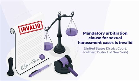 An Arbitration Clause In Cases Of Sexual Harassment Cases Is