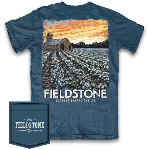 Fieldstone Outdoor Provisions Co Cotton Field Tee Shirt Free