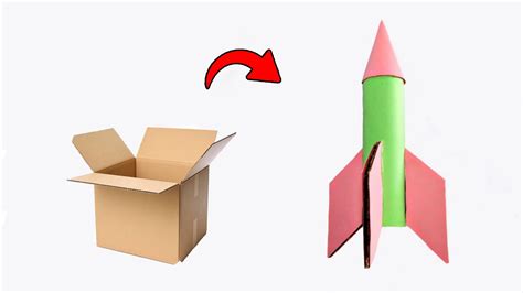 How To Make A Rocket Cardboard At Hayley Forster Blog