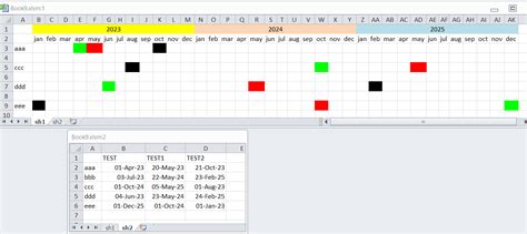 Excel Vba Color Cell Under Month And Year Depends On Cell Value Date In Other Sheet Stack