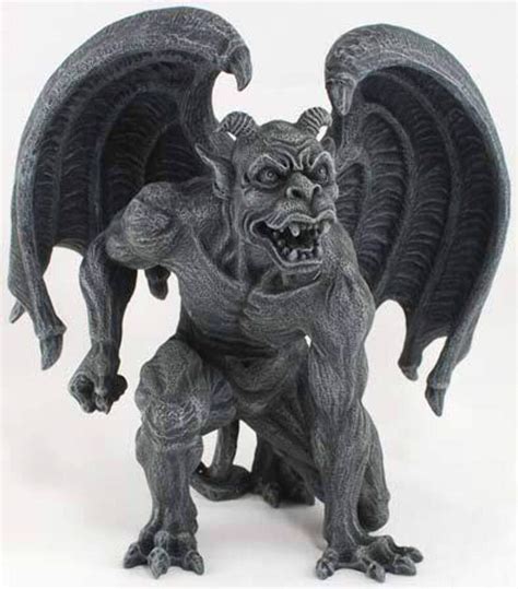 Gargoyle Statues Black And White At Michael Carandini Blog