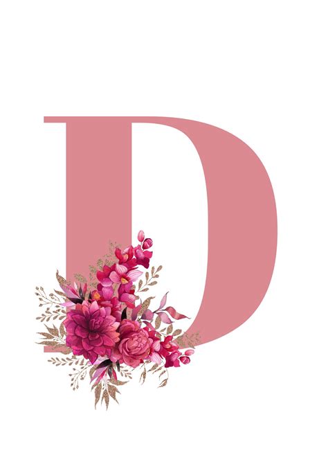Printable Pink Alphabet Letters Etsy