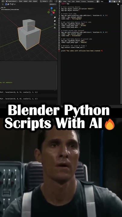 Blender Python Scripts With Copilot Ai🔥 Youtube