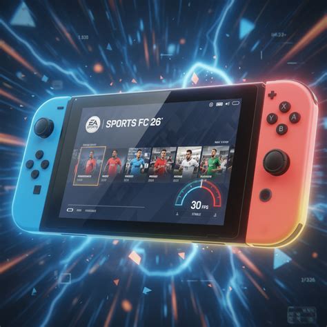 Nintendo Switch 2 の Ea Sports Fc 26 ついに完全版になりましたが、30 Fps に制限されています。
