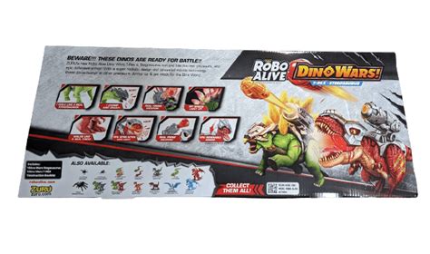 Zuru Robo Alive Dino Wars Robotic Dinosaur Toy 2 Dino T Rex And
