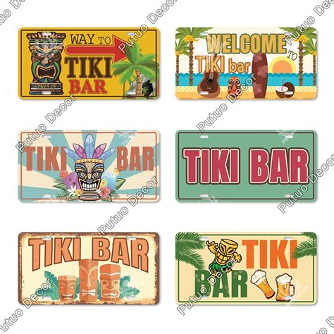 Printable Tiki Bar Sign