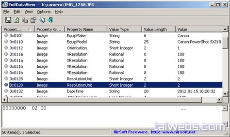 Exif Data Viewer Program Institutelop
