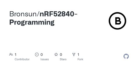 Github Bronsunnrf52840 Programming