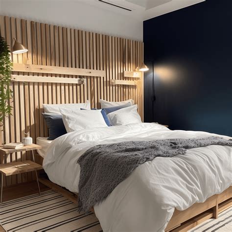 Tête De Lit En Tasseaux De Bois 9 Idées Déco Diy à Copier