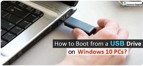How To Boot From A USB Drive On Windows 10 PCs