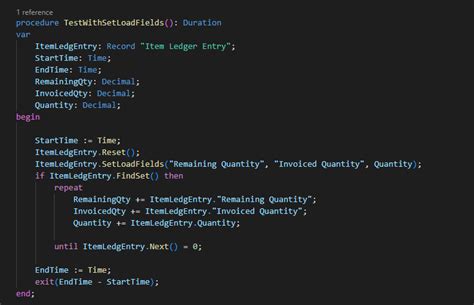 Dynamics 365 Business Central การใช้งาน Setloadfields ใน Al Programming