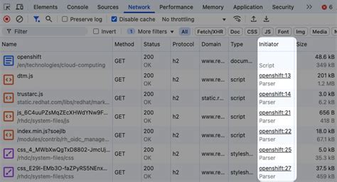 Request Initiator Chains In Chrome Devtools Debugbear