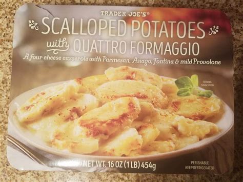 Trader Joes Scalloped Potatoes With Quattro Formaggio