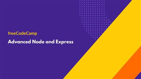Freecodecamp Advanced Node And Express Solution Live Stream 5 Youtube